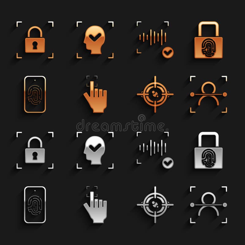 Set Fingerprint, with Lock, Face Recognition, Eye Scan, Mobile ... Set Fingerprint, with Lock, Face Recognition, Eye Scan, Mobile ...
