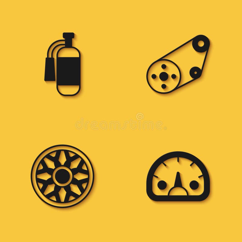 Set Fire Extinguisher, Speedometer, Alloy Wheel for Car and Timing Belt ... Set Fire Extinguisher, Speedometer, Alloy Wheel for Car and Timing Belt ...