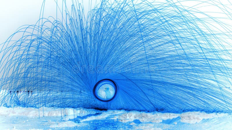 Set of Fireworks Isolated on White Backdrop Stock Image - Image of dark ...