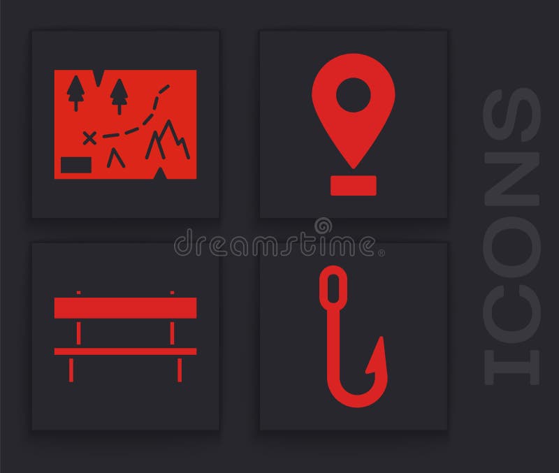 Park Bench Symbol Map Stock Illustrations – 383 Park Bench Symbol Map ...