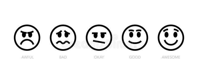 Five Emoticons Stock Illustrations – 216 Five Emoticons Stock ...