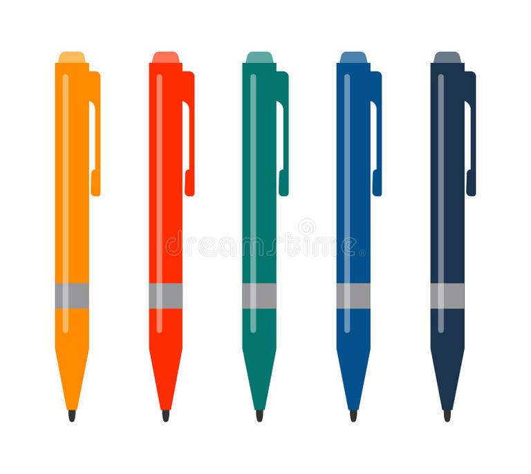 Five Pens Stock Illustrations – 46 Five Pens Stock Illustrations ...