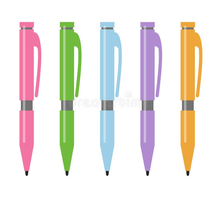 Five Pens Stock Illustrations – 46 Five Pens Stock Illustrations ...