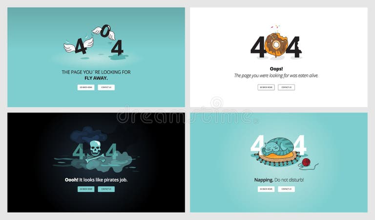Error Templates Stock Illustrations – 720 Error Templates Stock ...