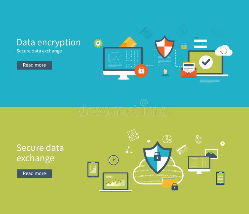 Set of Flat Design Vector Illustration Concepts Stock Vector ...