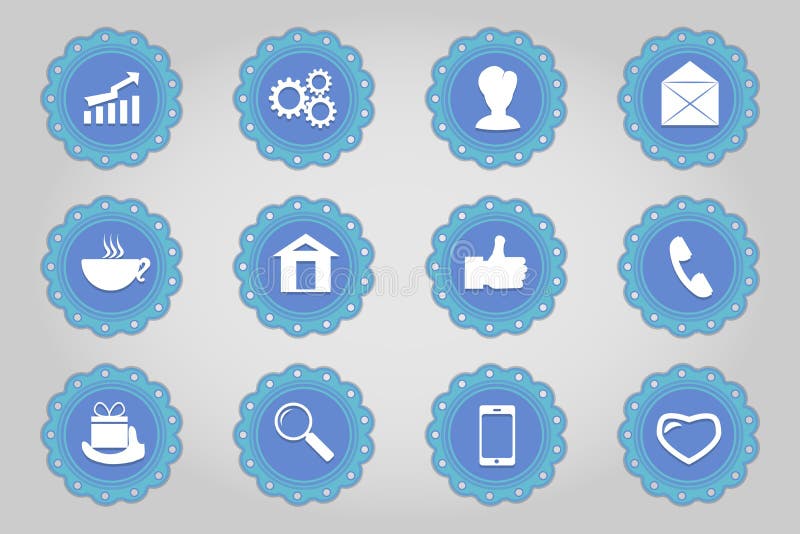 App Icons Part 1 Stock Illustrations – 154 App Icons Part 1 Stock ...