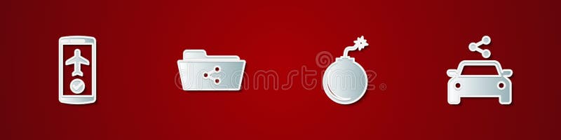 Set Flight Mode in the Mobile, Share Folder, Bomb Ready To Explode and ...