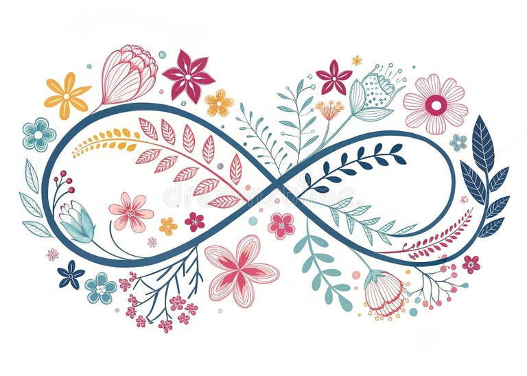 Infinity Flower Logo Stock Illustrations – 5,823 Infinity Flower Logo ...