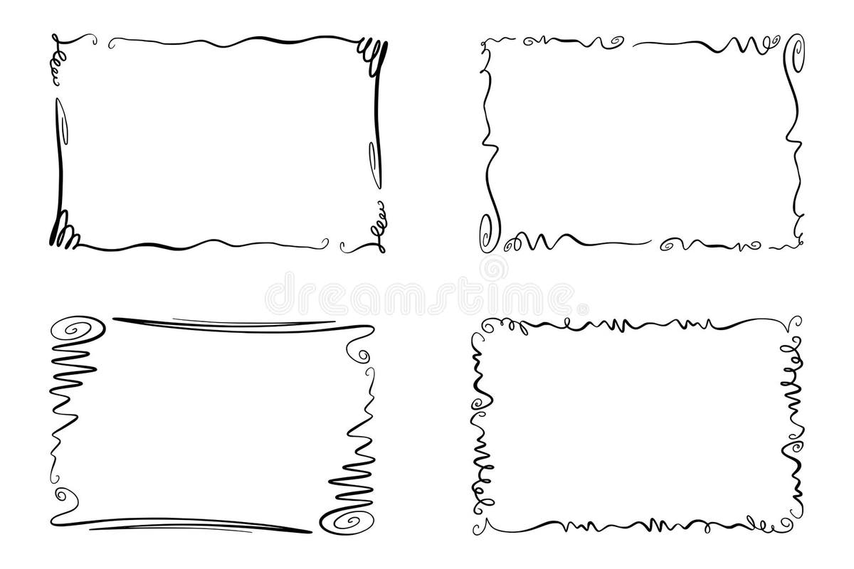 Rectangular Flourish Vector Frame Stock Illustrations – 465 Rectangular ...