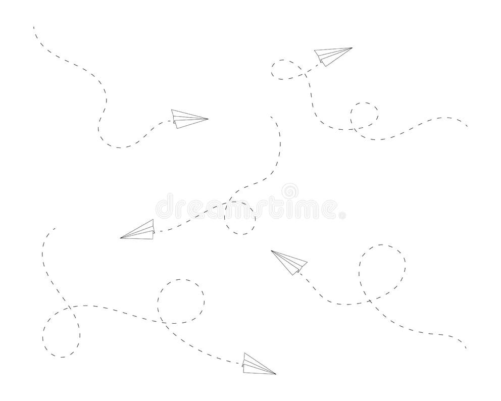 Paper Airplanes Dotted Lines Vector Stock Illustrations – 5 Paper ... Paper Airplanes Dotted Lines Vector Stock Illustrations – 5 Paper ...