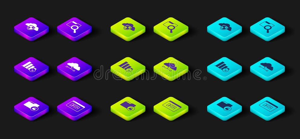 Set Folder and Lock, Data Analysis, Financial Growth Decrease, Network ...