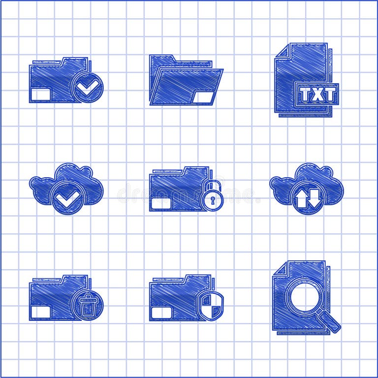 Set Folder and Lock, Document Folder Protection, with Search, Cloud ...