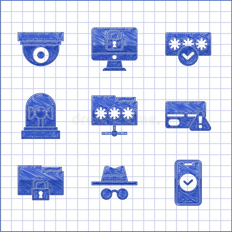 Set Folder with Password, Incognito Mode, Smartphone, Credit Card, and ...