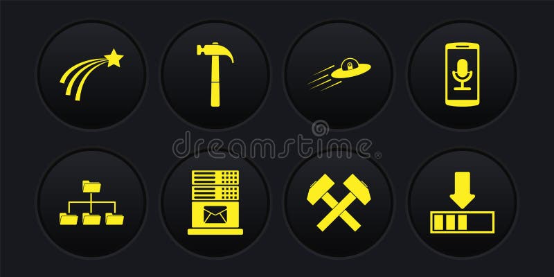 Set Folder Tree, Mobile Recording, Mail Server, Two Crossed Hammers ... Set Folder Tree, Mobile Recording, Mail Server, Two Crossed Hammers ...