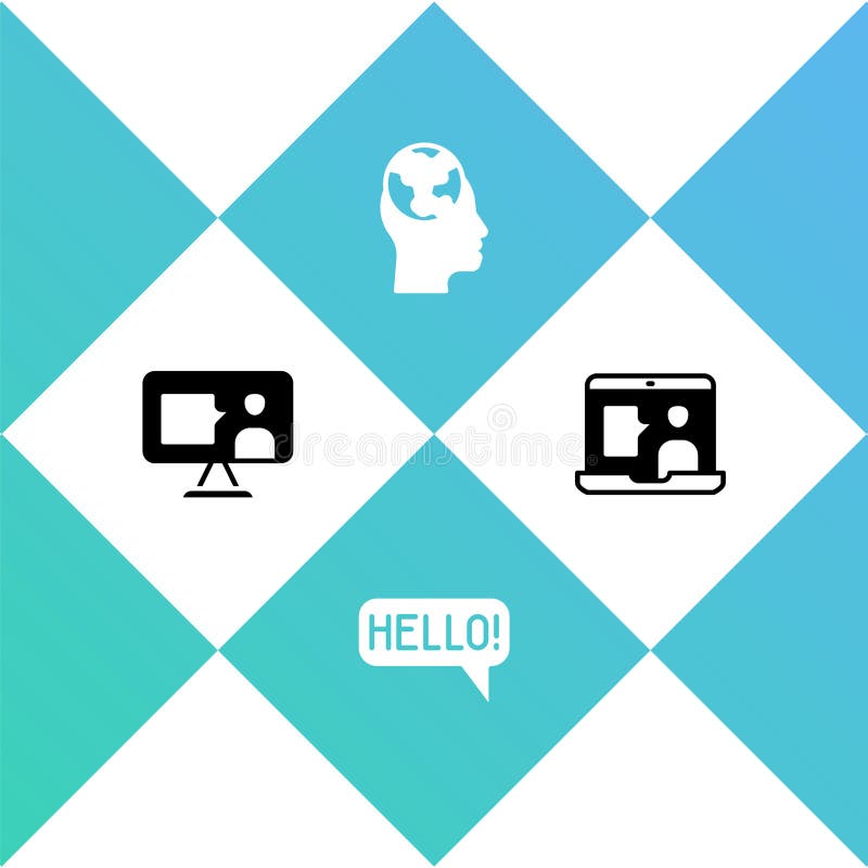 Set Hello in Different Languages, School Timetable, Alphabet and Head ...