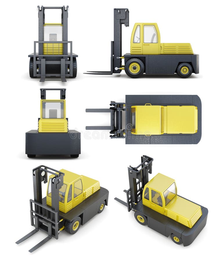 Forklift Stock Illustrations – 19,645 Forklift Stock Illustrations ...
