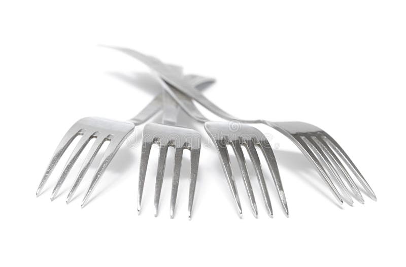 Set of forks stock photo. Image of restaurant, dining - 14338630