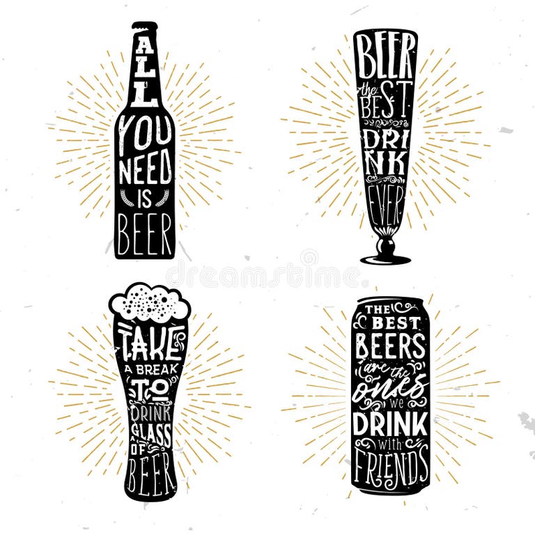Beer Quotes Vector Stock Illustrations – 1,046 Beer Quotes Vector Stock ...