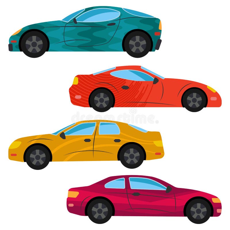Four Cars Stock Illustrations – 609 Four Cars Stock Illustrations ...