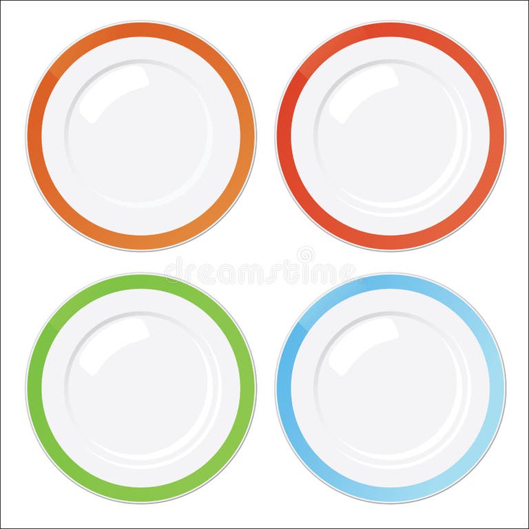 Four Plates Stock Illustrations – 379 Four Plates Stock Illustrations ...