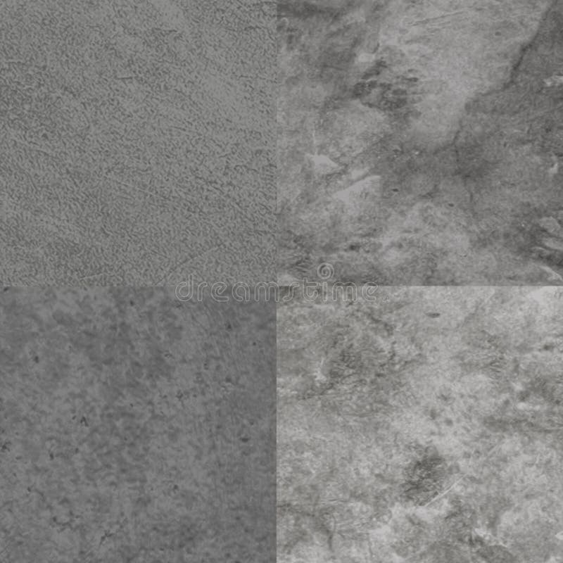 Set of Four Dark Gray Texture Patterns - Vector Stock Vector ...