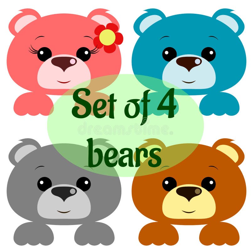 Four Bears Stock Illustrations – 154 Four Bears Stock Illustrations ...