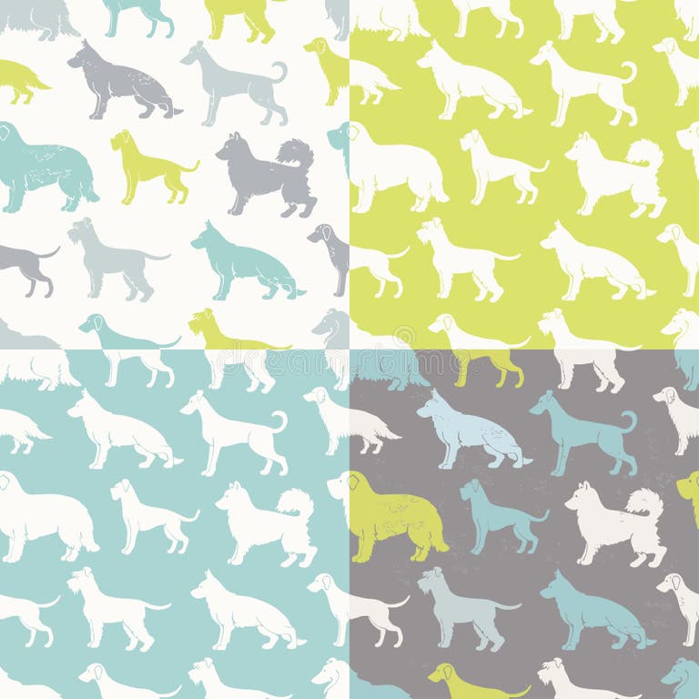 Dog Patterns Stock Illustrations – 11,939 Dog Patterns Stock ...