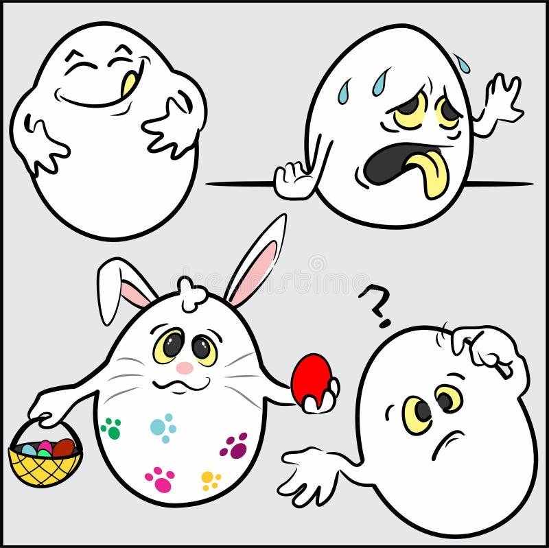 Easter question mark stock vector. Illustration of nature - 4568563