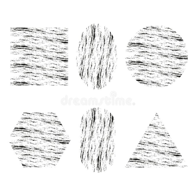 Rough Geometric Shapes Set Stock Illustrations – 2,724 Rough Geometric ...
