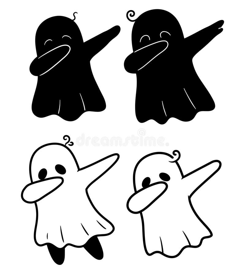 Silhouette Dab Stock Illustrations – 1,121 Silhouette Dab Stock ...