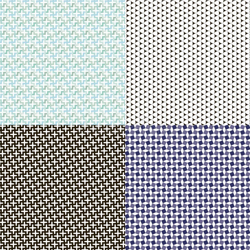 A set of four textures stock vector. Illustration of frame - 73104444