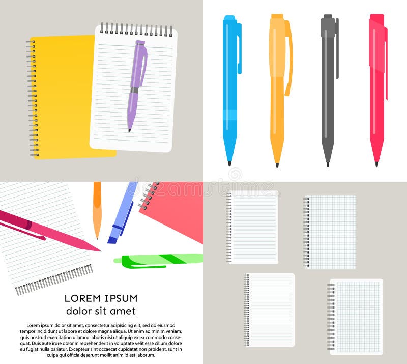 Four Pens Stock Illustrations – 124 Four Pens Stock Illustrations ...