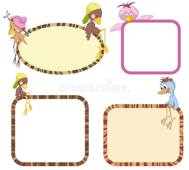 Set frame rabbit stock vector. Illustration of placard - 21910431