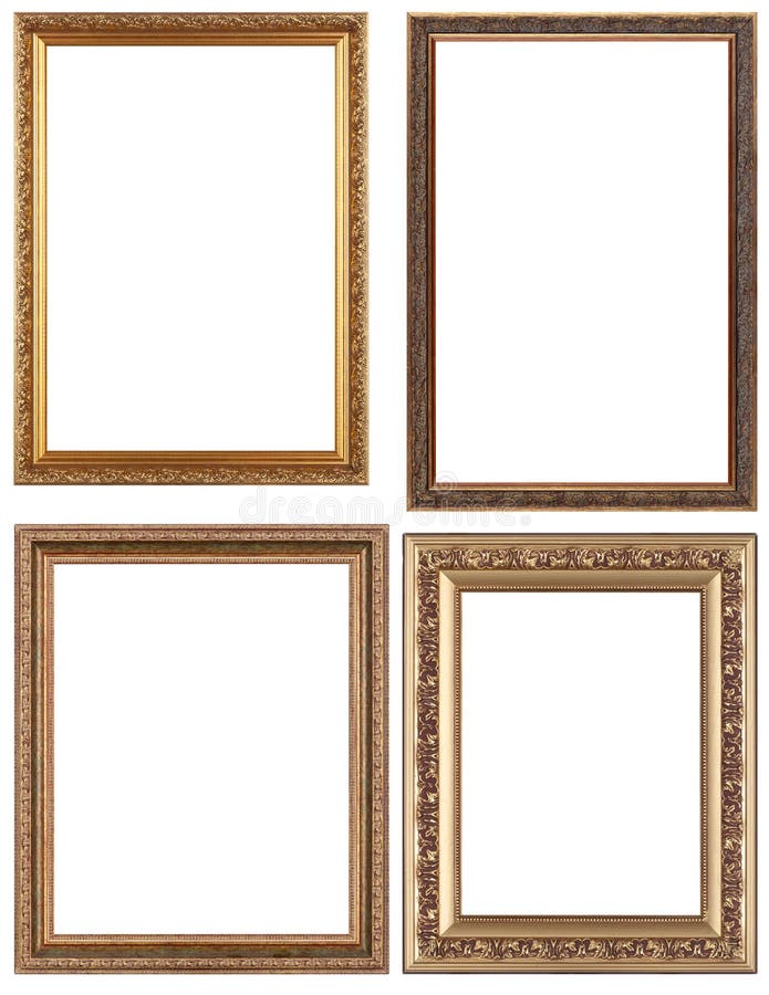 Set of frames stock photo. Image of border, brown, individual - 265423162