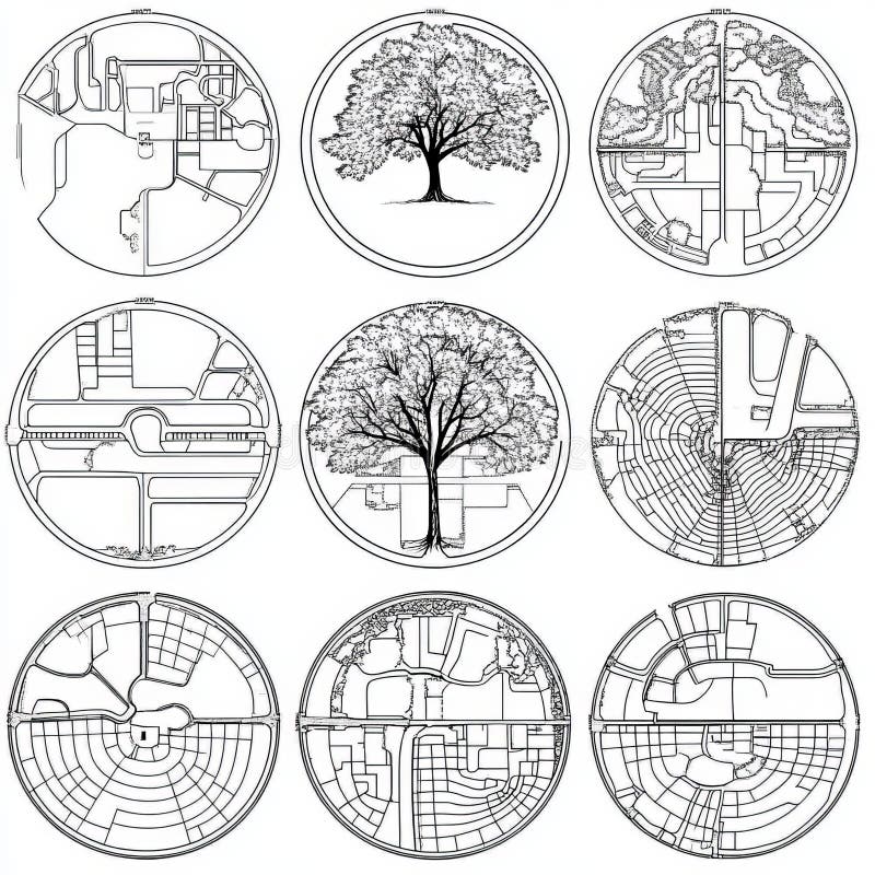 Free Hand Drawn Plan View Tree Stock Photos - Free & Royalty-Free Stock ...