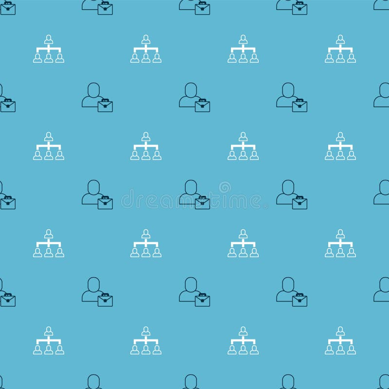 Set Freelancer and Hierarchy Organogram Chart on Seamless Pattern ... Set Freelancer and Hierarchy Organogram Chart on Seamless Pattern ...