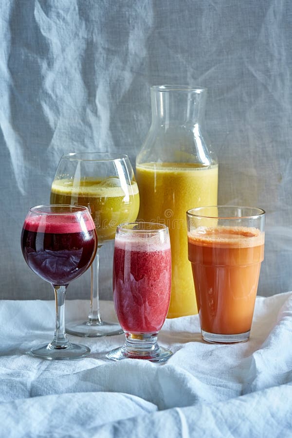 Set of fresh juices stock image. Image of kale, spinach - 142530719