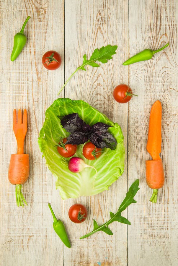 Set of Fresh Vegetables for Proper Nutrition Stock Photo - Image of ...