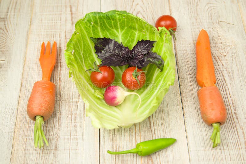 Set of Fresh Vegetables for Proper Nutrition Stock Photo - Image of ...