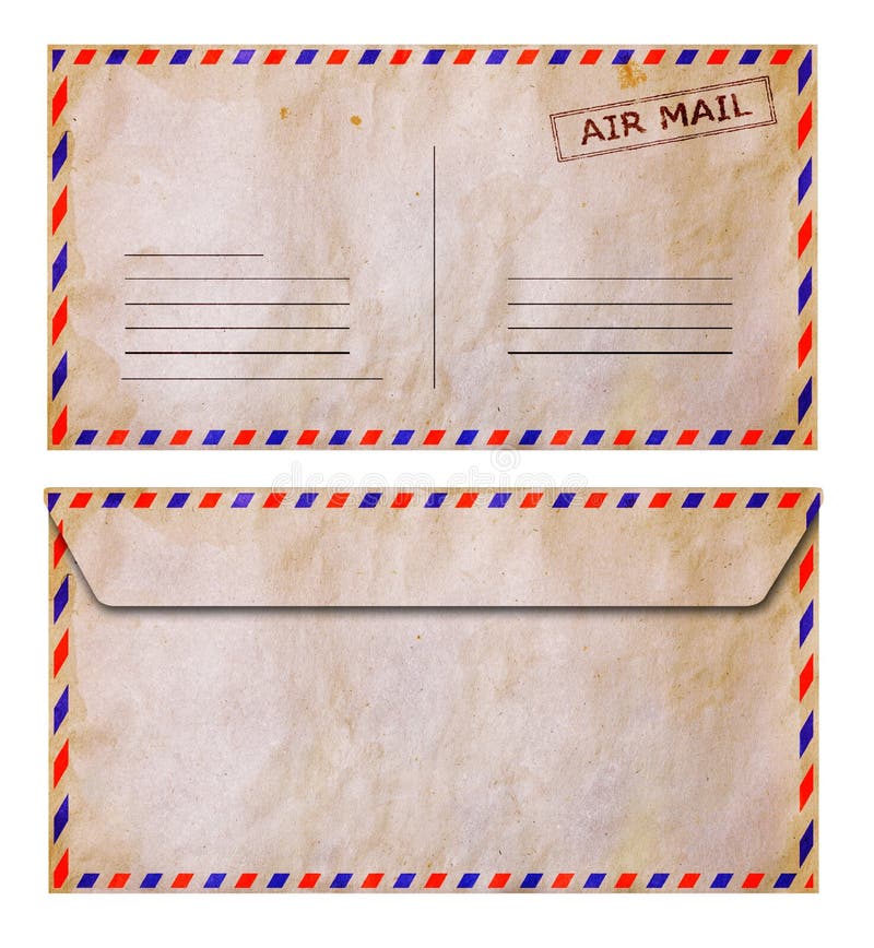 150 Old Envelope Back Side Stock Photos - Free & Royalty-Free Stock ...