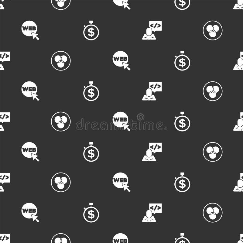 Set Front End Development, RGB and CMYK Color Mixing, Web Graphic ...