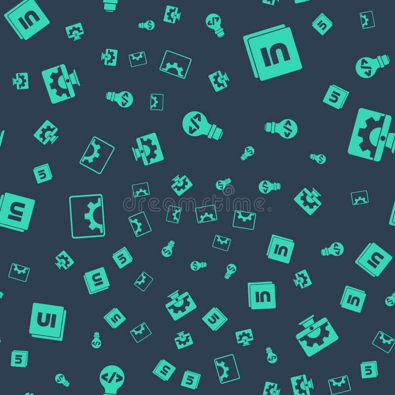 Set Front End Development, UI or UX Design, Web and on Seamless Pattern ... Set Front End Development, UI or UX Design, Web and on Seamless Pattern ...
