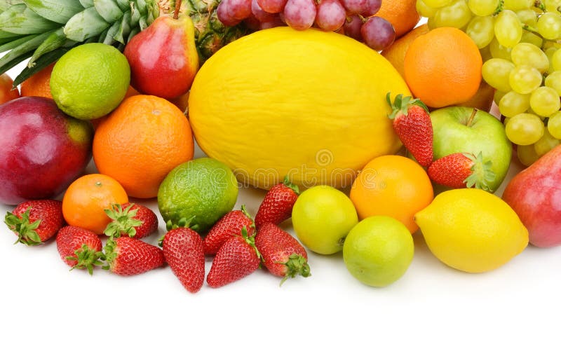 Set of fruits stock image. Image of melon, healthy, fruitage - 59116717