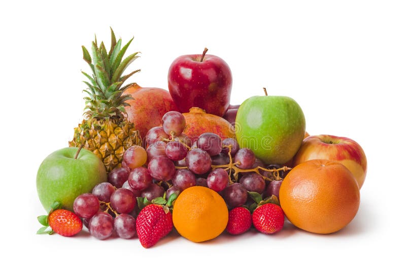 Set of fruits stock image. Image of juice, healthy, group - 166836855