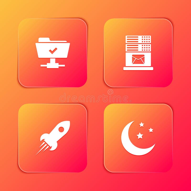 Set FTP Operation Successful, Mail Server, Rocket Ship with Fire and ... Set FTP Operation Successful, Mail Server, Rocket Ship with Fire and ...