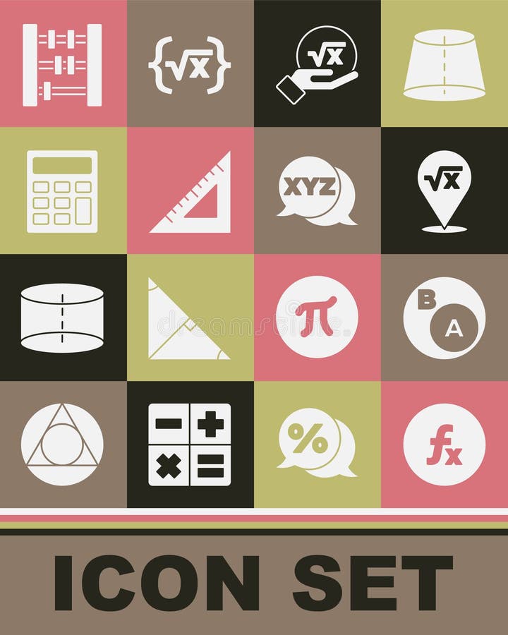 Set Function Mathematical Symbol, Subsets, Math, is Subset of, Square ...