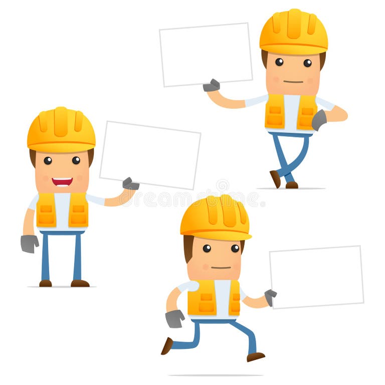 Funny Workman Stock Illustrations – 8,804 Funny Workman Stock ...