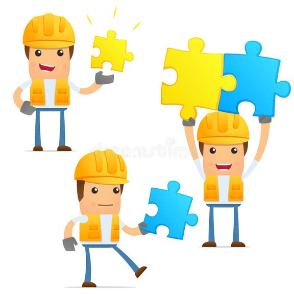 Contractor Cartoon Stock Illustrations – 19,660 Contractor Cartoon ...