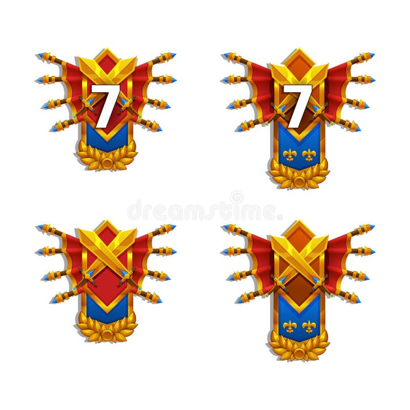 Funny Coat of Arms stock vector. Illustration of elegance - 3698105