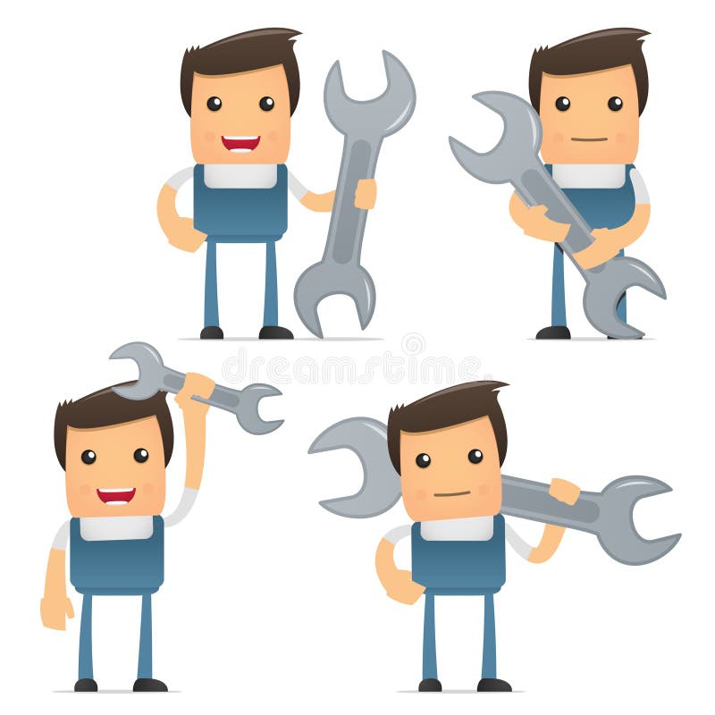 Cartoon Mechanic Stock Illustrations – 44,457 Cartoon Mechanic Stock ...
